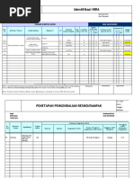 Penilaian Matriks Risiko K3 | PDF