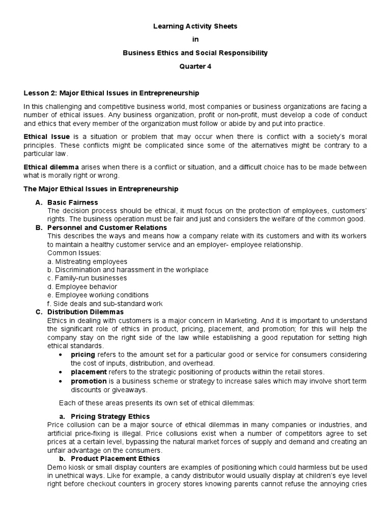 LAS 2 Module 2 BESR | PDF