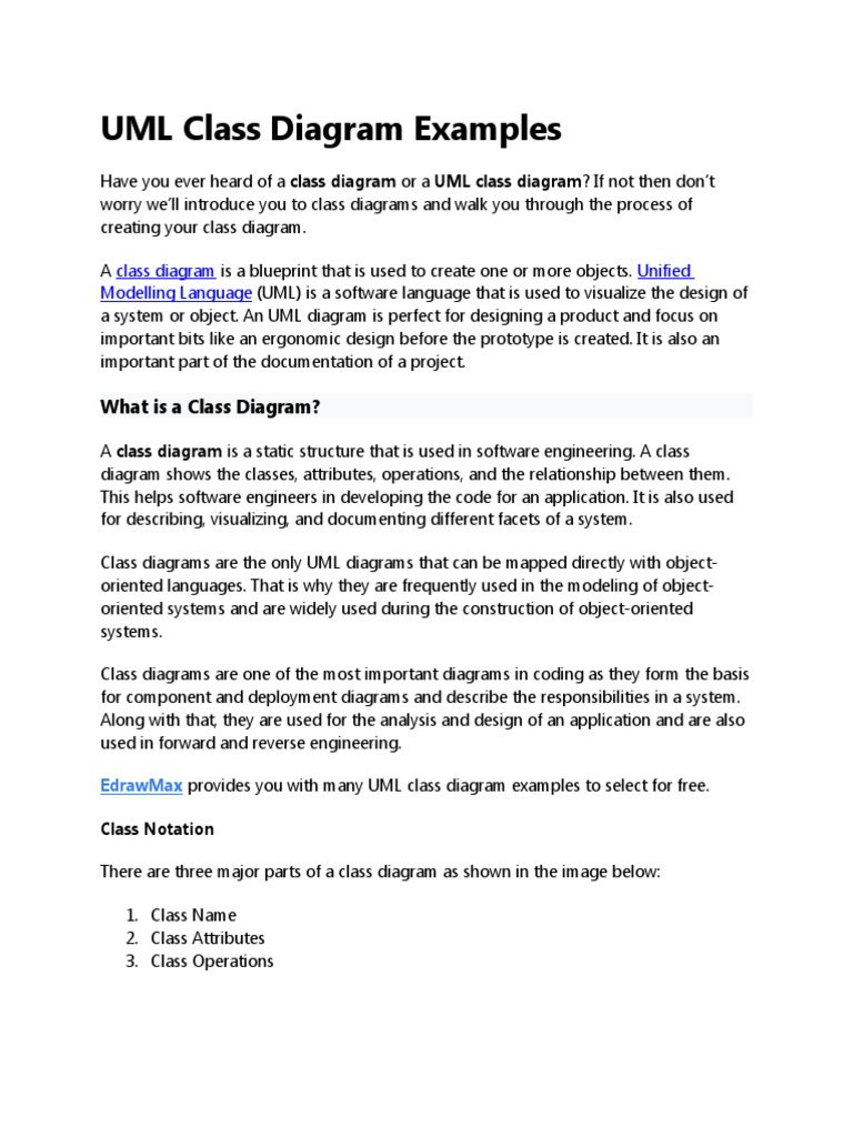 Pt1 Uml Pdf Class Computer Programming Inheritance Object Oriented Programming
