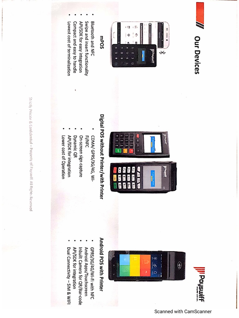 Payswiff Devices | PDF