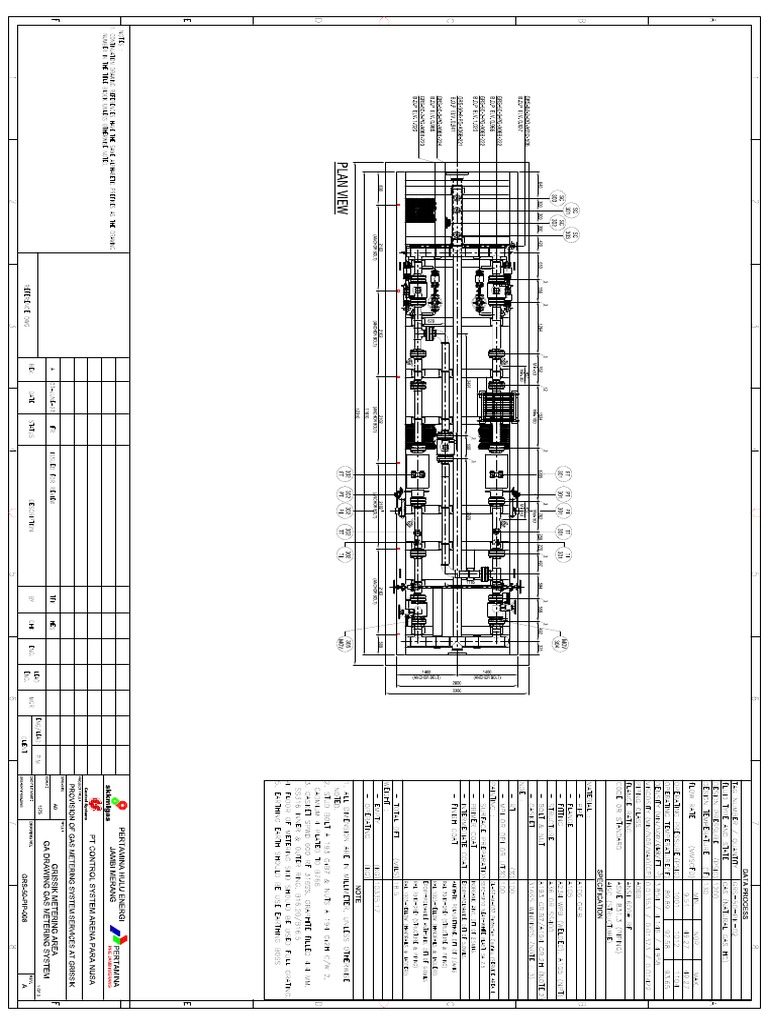 Grs-50-Pip-008 - General Arrangement Drawing - Gas Metering System ...