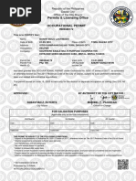 OSCA Form No. 1 SCID Registration | PDF | Authentication | Government