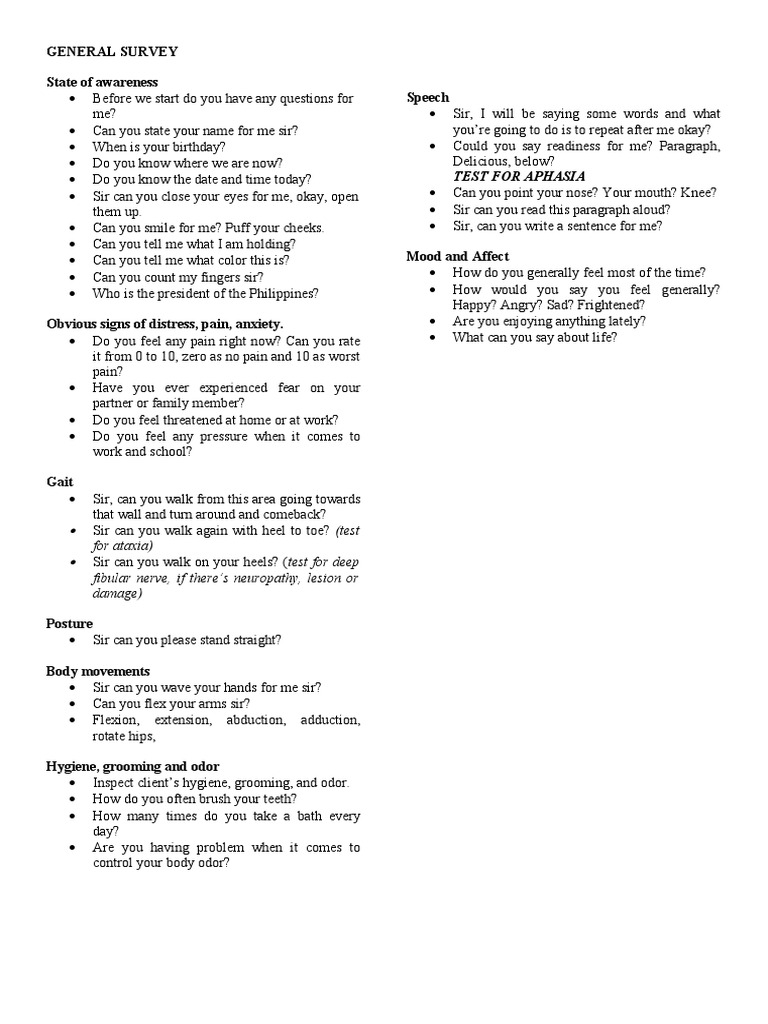 Skills Lab Question | PDF | Anatomical Terms Of Motion | Breathing