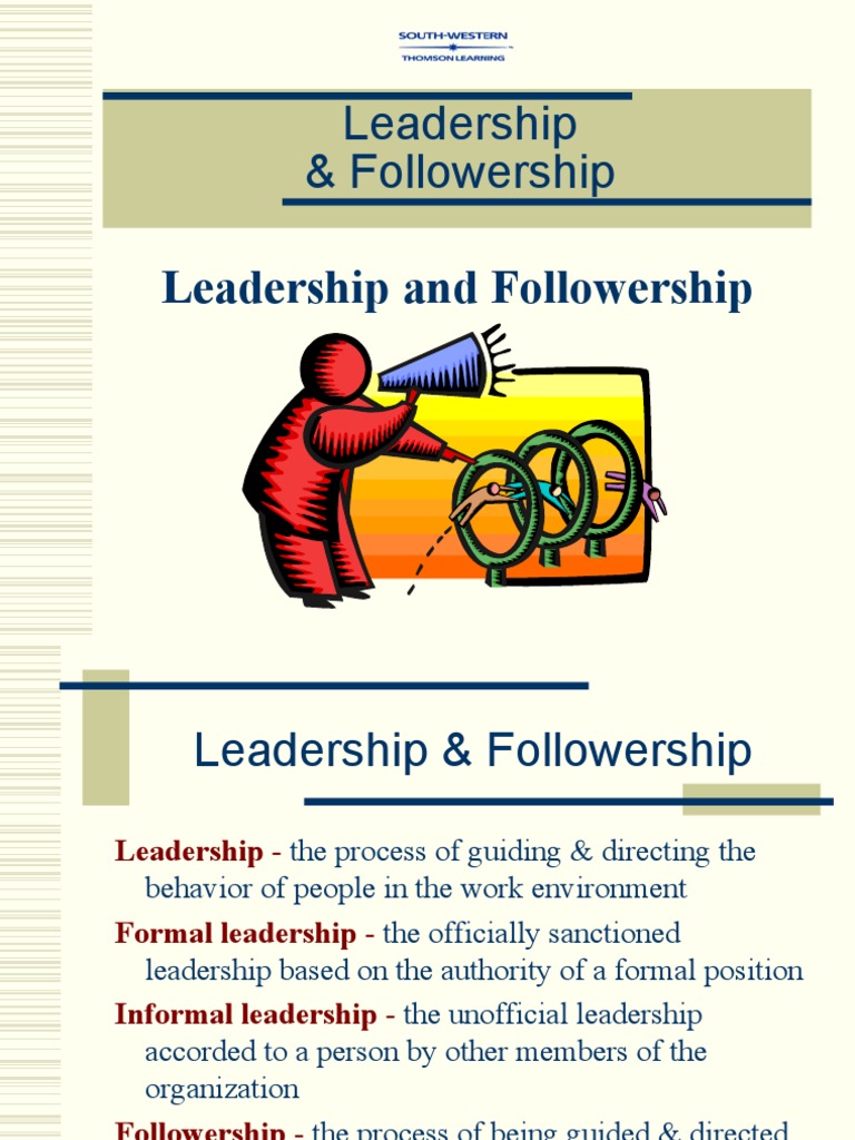 Leadership and Followership | PDF | Leadership | Cognition