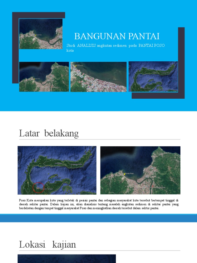 Analisis Sedimen Pantai Poso Kota | PDF