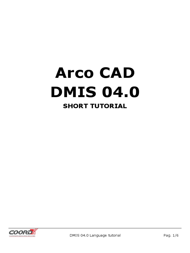 DMIS Short Tutorial | PDF | Mathematics | Combinatorics