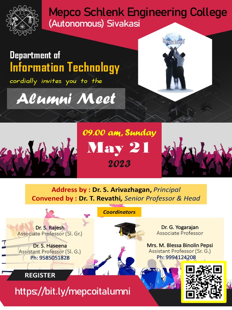 MSEC IT Alumni Meet Flyer | PDF