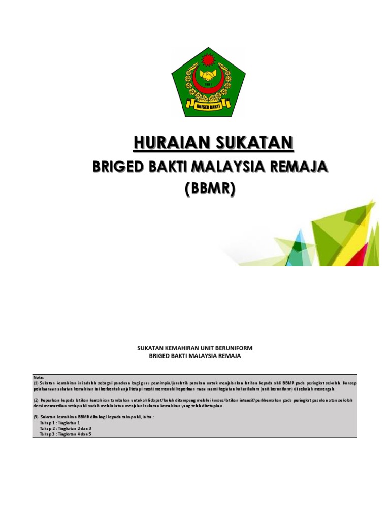 HURAIAN SUKATAN BBMR Latest by 19-1-2019 | PDF