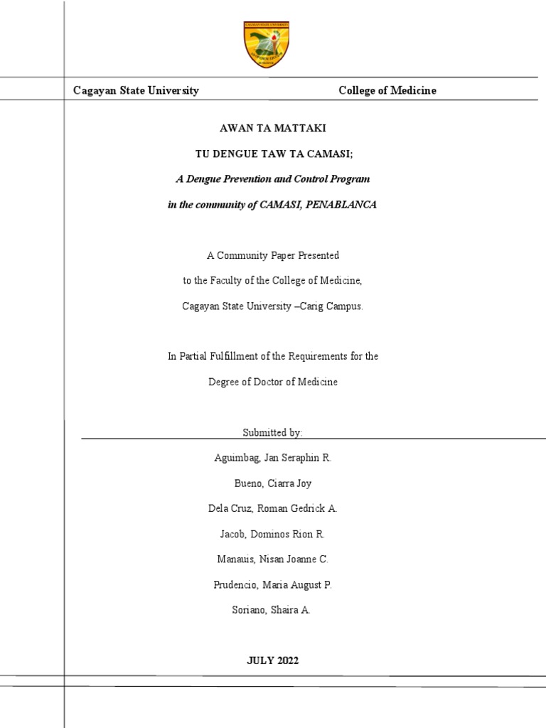 COMMUNITYPAPER725 | PDF | Sampling (Statistics) | Mosquito