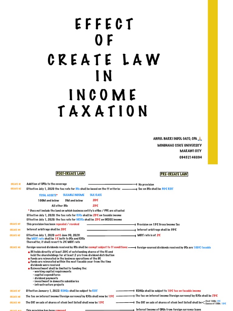 Income Tax - Footnotes | PDF | Taxes | Dividend