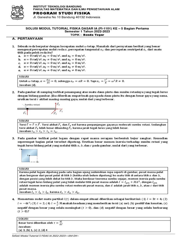 TUTORIAL-Modul-5-Fidas-IA_2022-2023-Bagian-1 | PDF
