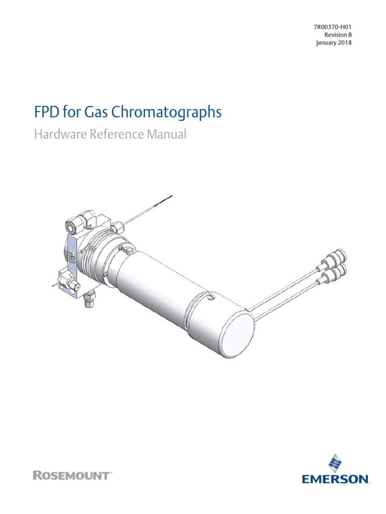 Manual Manual Flame Photometric Detector For GC Hardware Reference ...