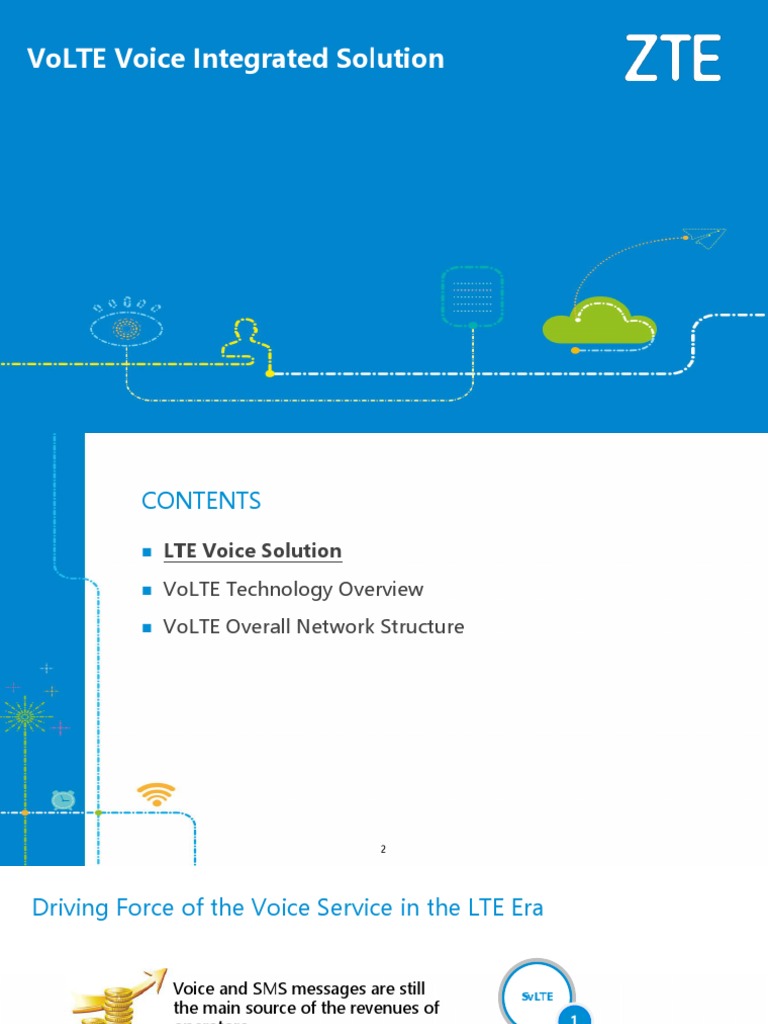 VoLTE Voice Solution Overview | PDF | Ip Multimedia Subsystem | Lte ...