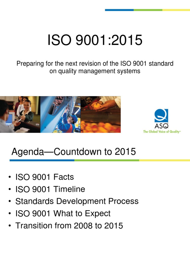 ASQ ISO9001_2015-Presentation101414 | PDF | Iso 9000 | Quality ...