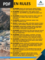 11 Golden Rules PT BC | PDF