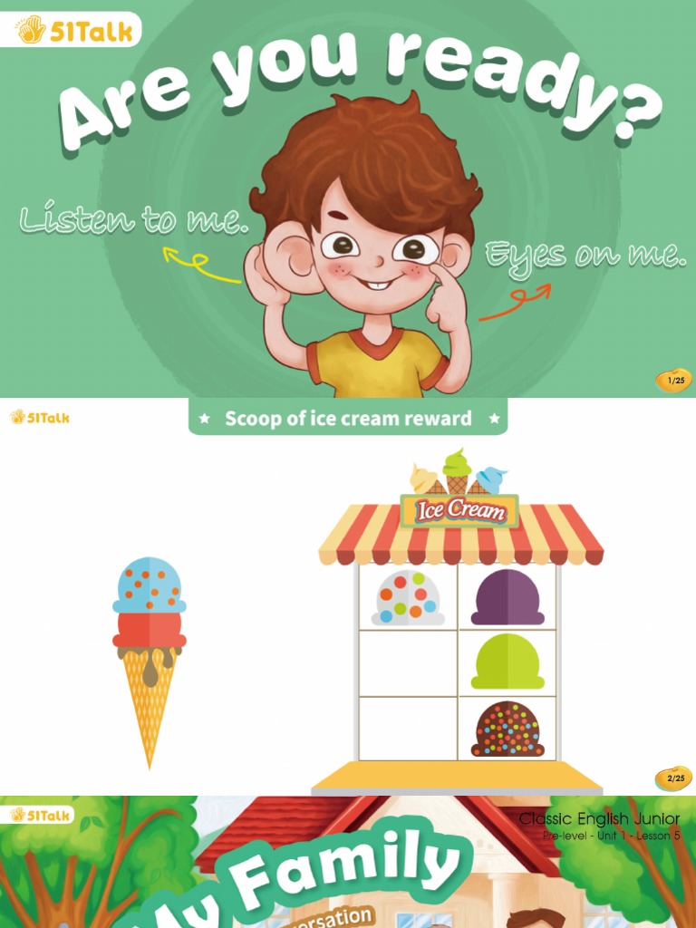 Unit 1-Lesson 5 My Family | PDF