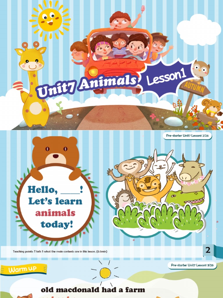 Pre Starter U07 L01 | PDF