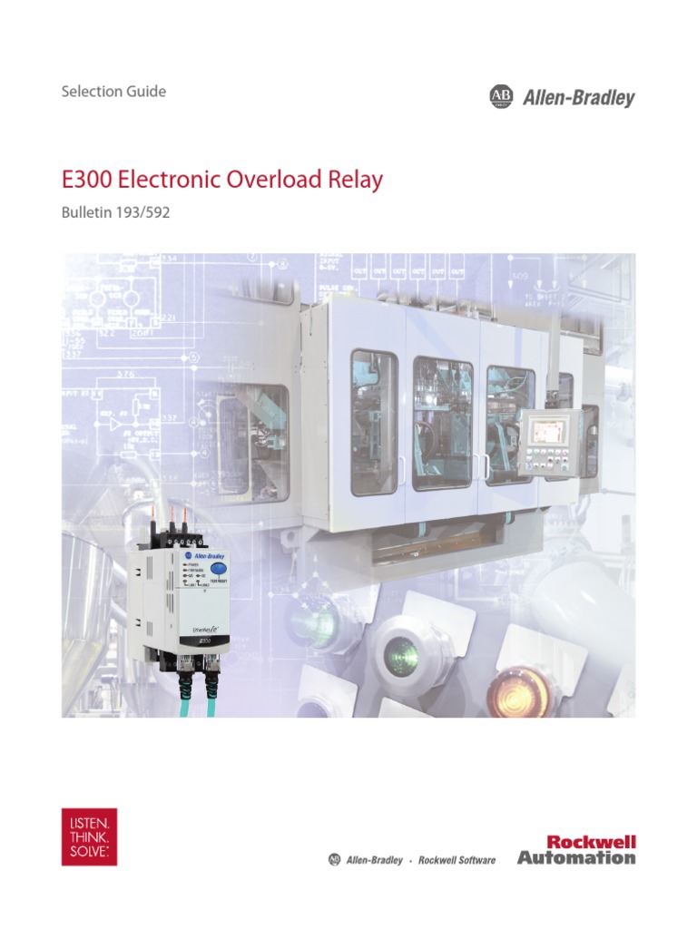 Allen Bradley E300 Overload Relay | PDF