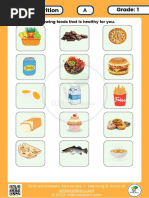 Grade 1 Living and Nonliving Things Science Printable Worksheet 2 | PDF