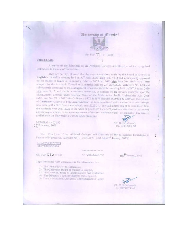 Certificate Course in Film Appreciation | PDF