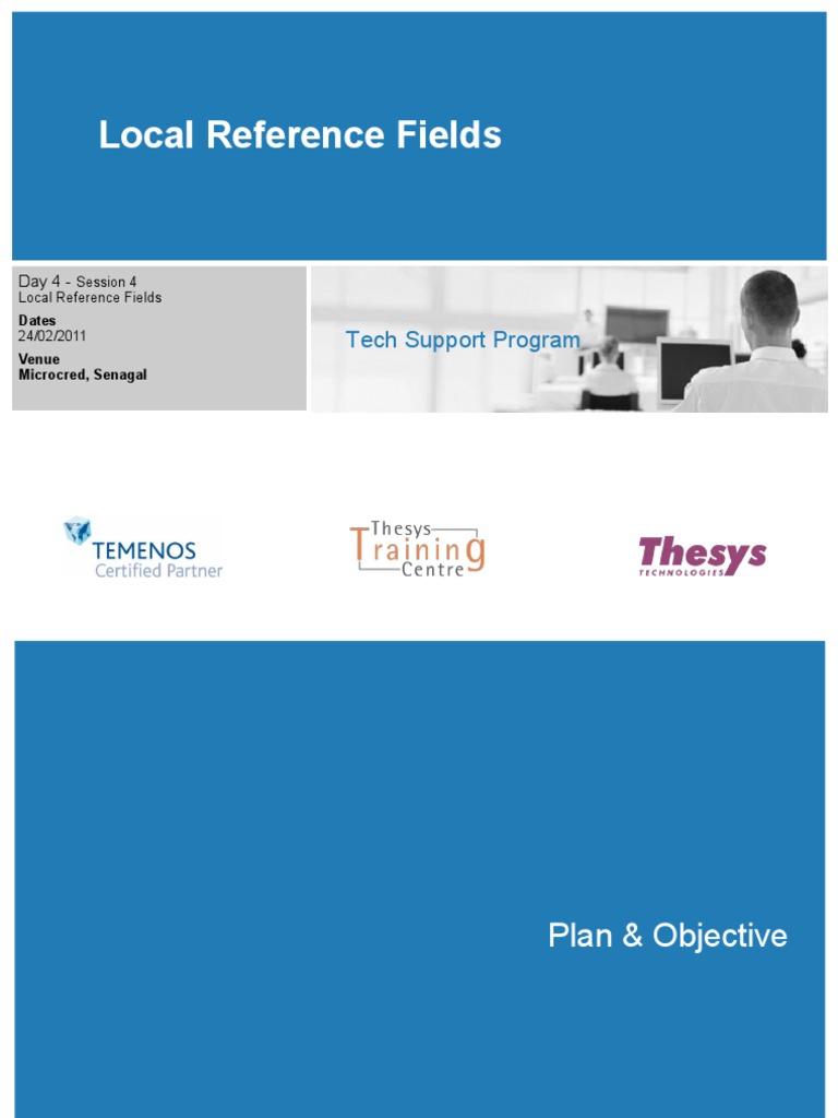 Day 4 Session 4 Local Reference Fields Pdf Computing Computer Programming