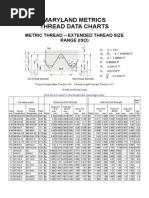 Metric Thread - Extended Thread Size Range PDF | PDF | Metalworking ...