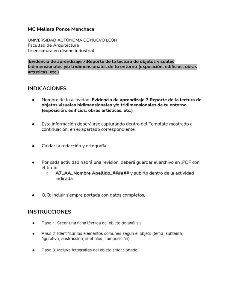 Reporte de objetos visuales en diseño | PDF | Filosofía | Religión y espiritualidad