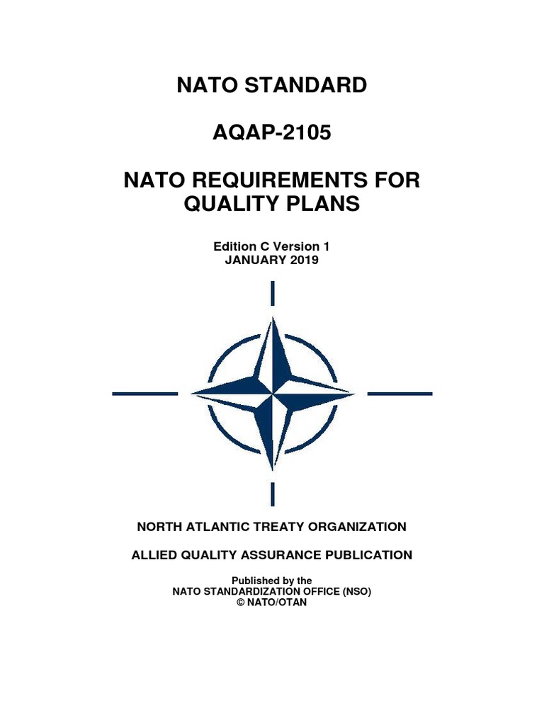 Aqap 2105 2019 Eng Data | PDF | Verification And Validation | Quality Management