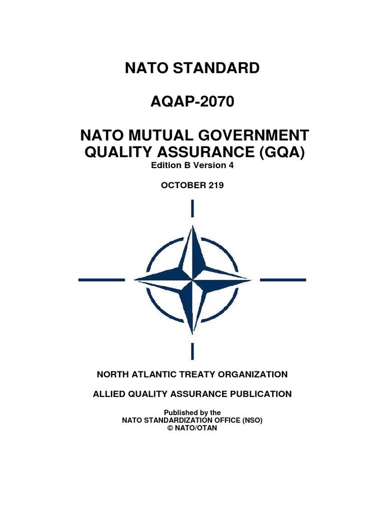AQAP-2070 Edition B Version 4 Overview | PDF | Risk | Information