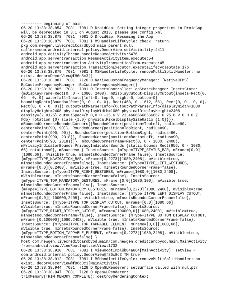 Log Cat 1687248518804 | Download Free PDF | Software | Computer Engineering