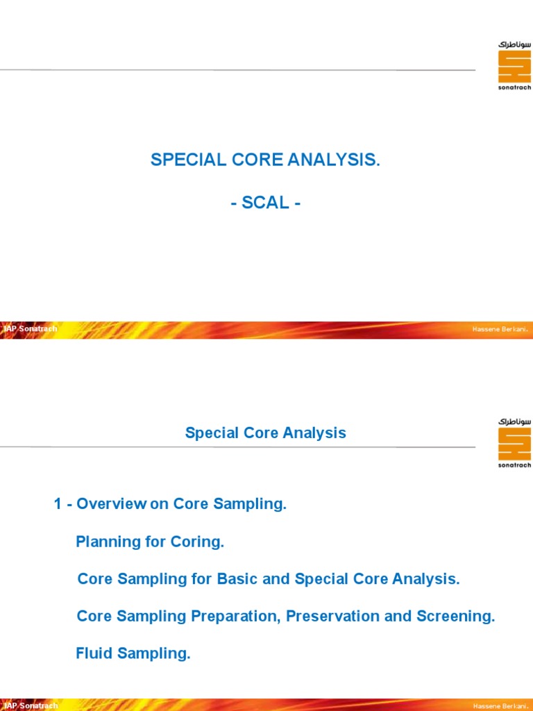 Special Core Analysis Course | PDF | Permeability (Earth Sciences) | Porosity