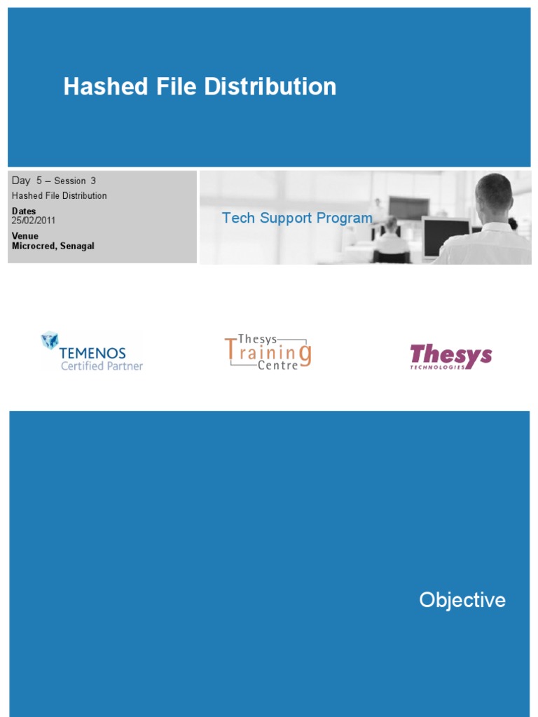 Day 3 - Sessions 1-2 - File Distribution | PDF | Computer File | Data Management