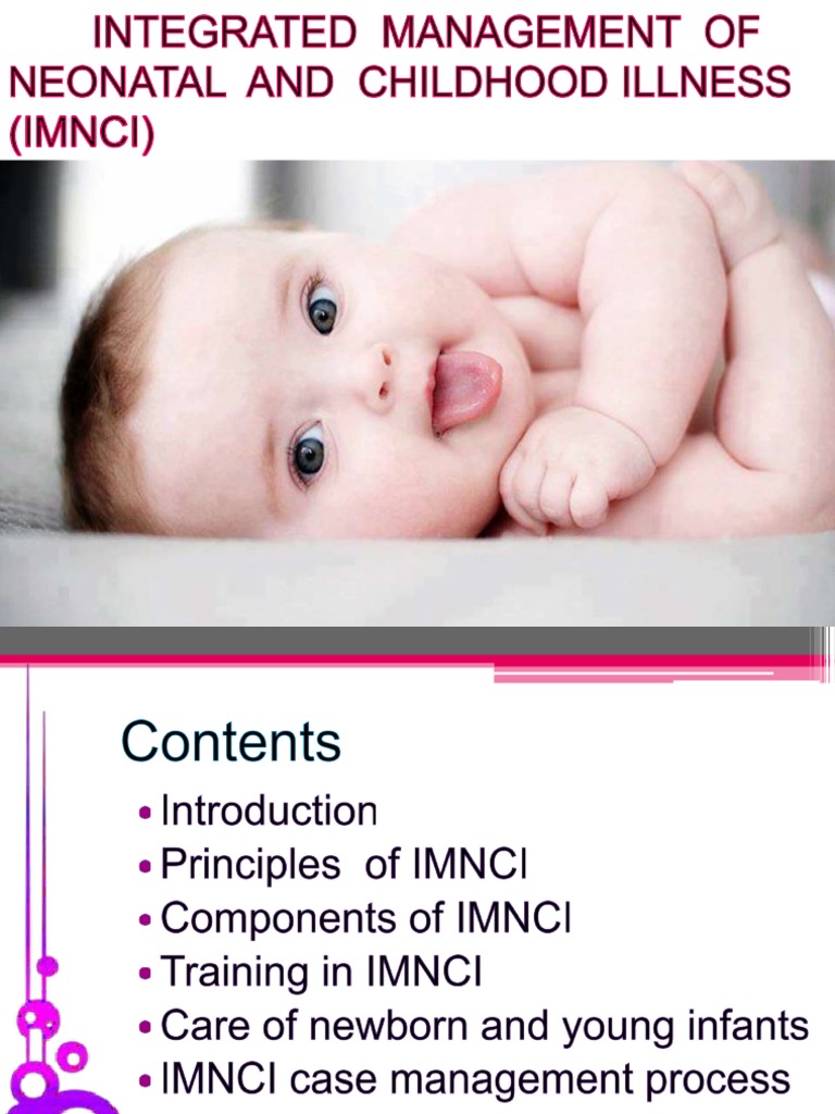 IMNCI | PDF | Infants | Breastfeeding