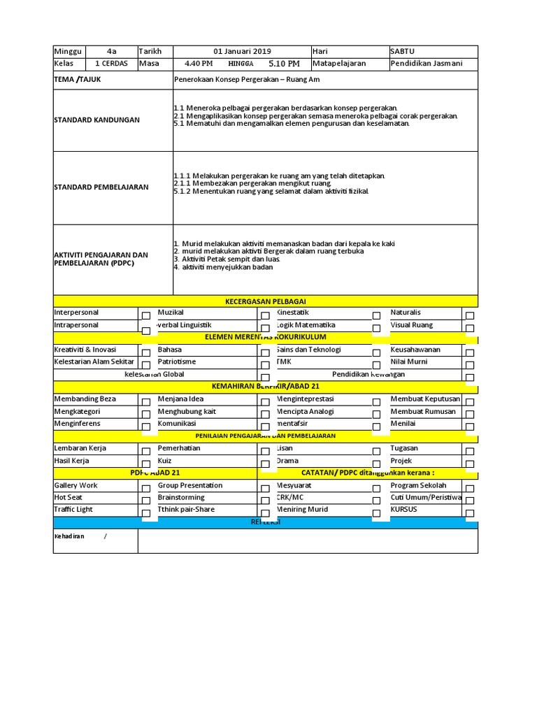 RPH PJ T2 2019 | PDF