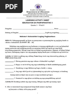 FILIPINO 3 Activity Sheet Q4 W1 | PDF