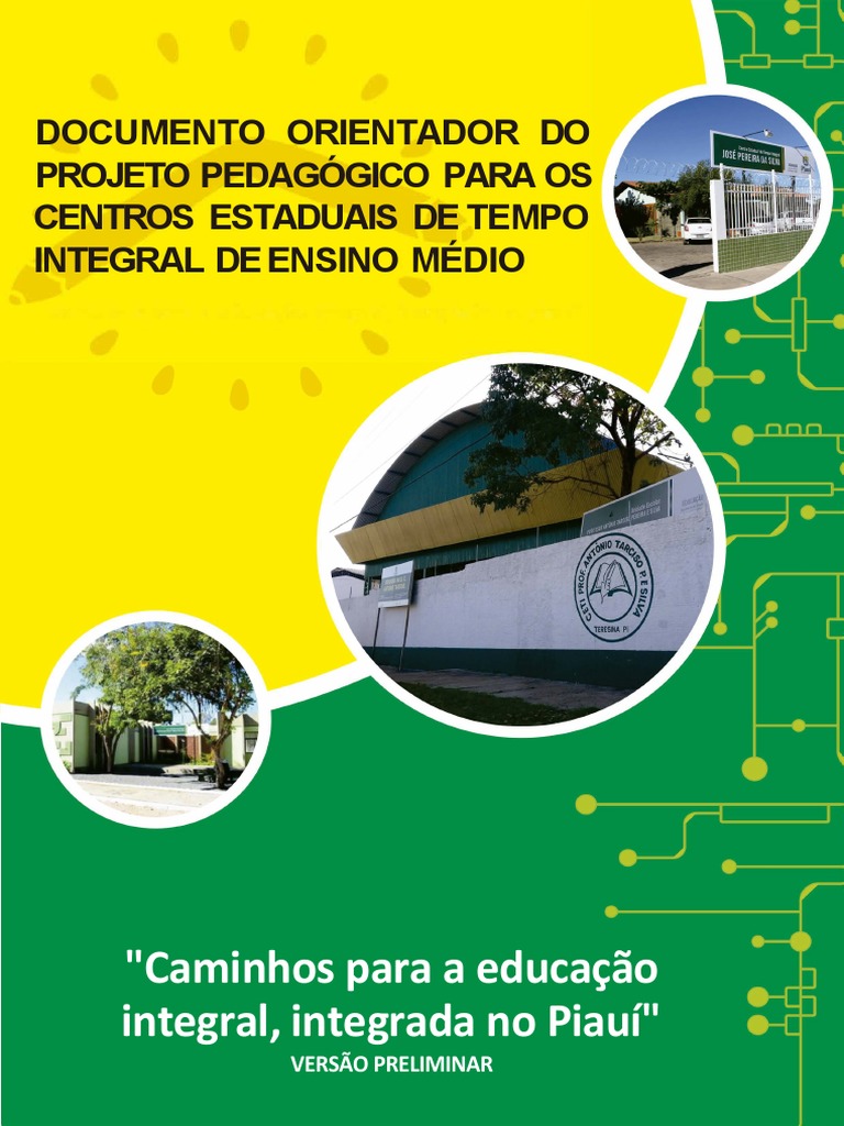 Documento Orientador TEMPO INTEGRAL | PDF