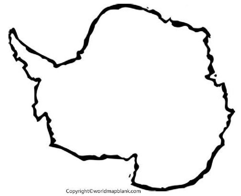 Map-of-Antarctica-for-Practice-Worksheet | PDF