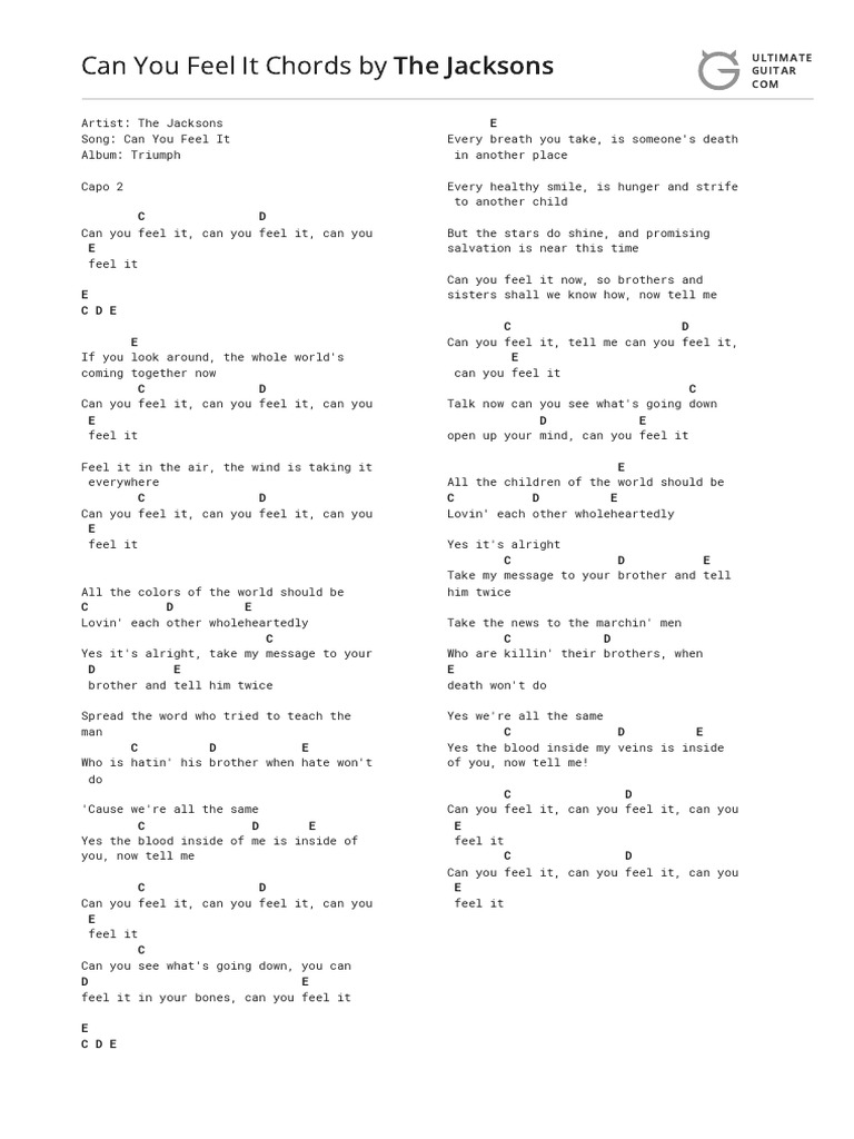 Can You Feel It | PDF