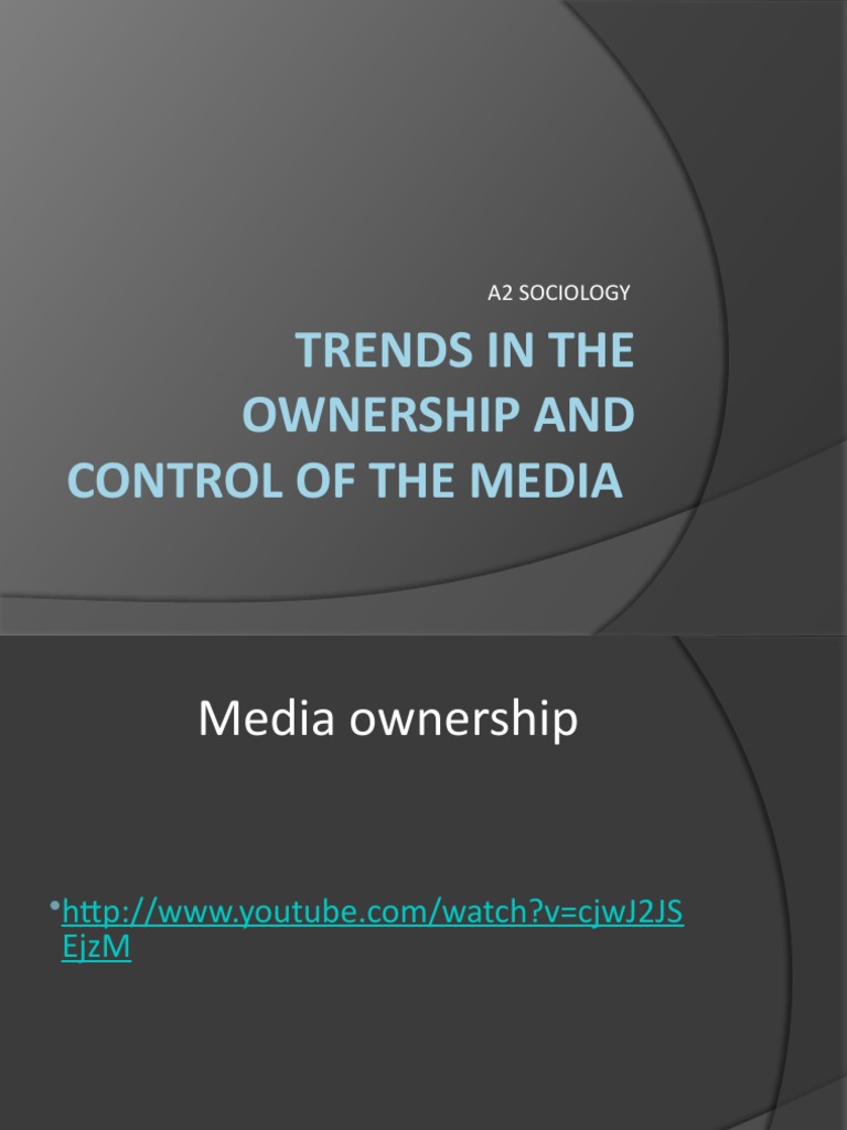 Ownership Control Lesson 1 | PDF | Mass Media | News
