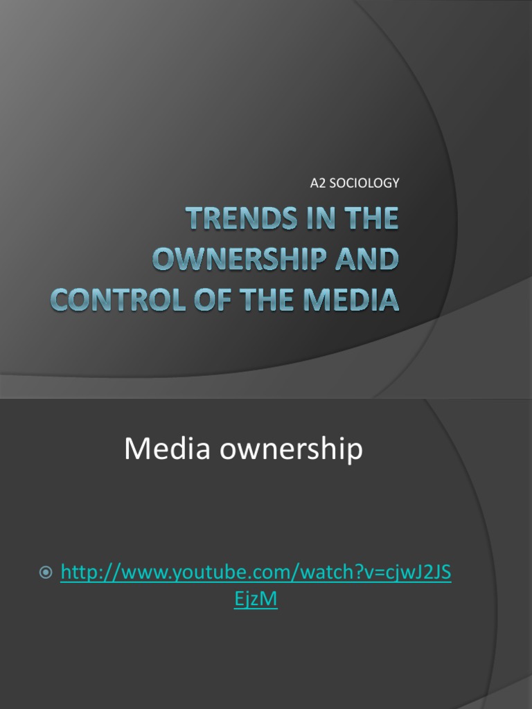 Ownership Control Lesson 1 | PDF | Mass Media | News