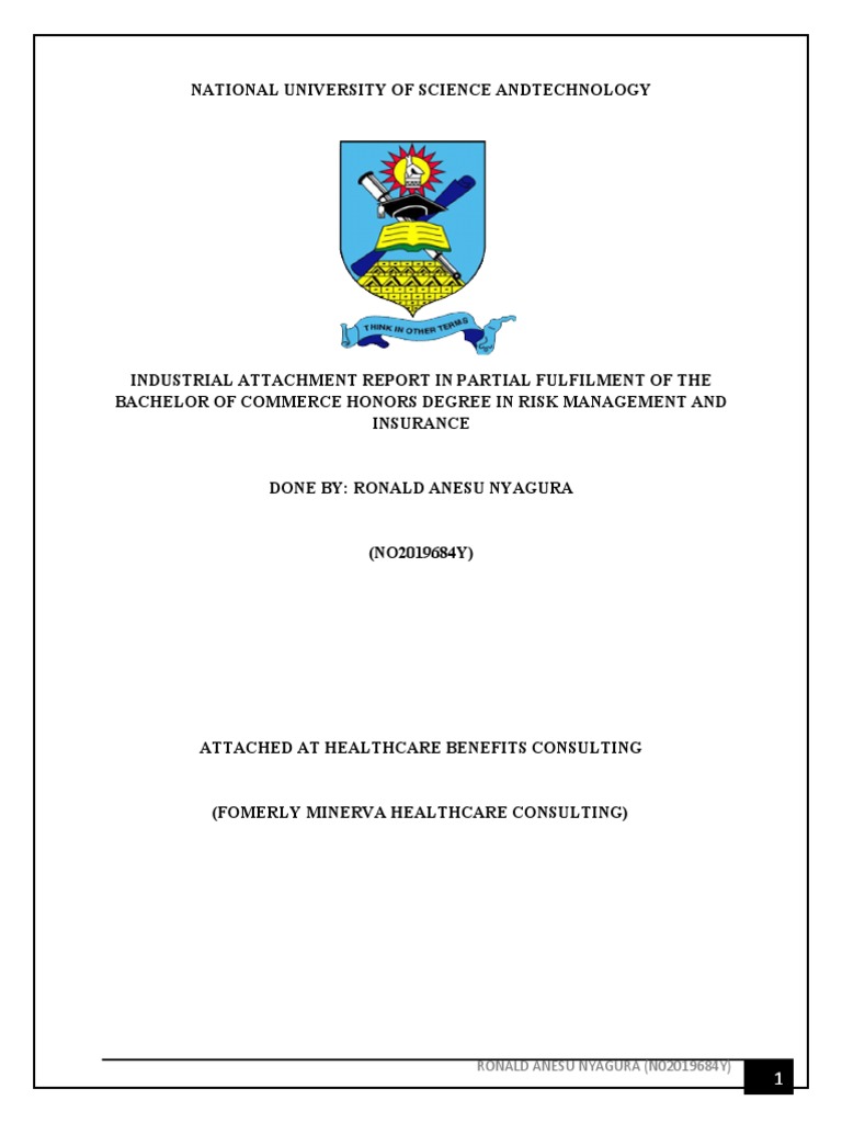 Ronald Nyagura Attachment Report, Pending Finalization | PDF ...