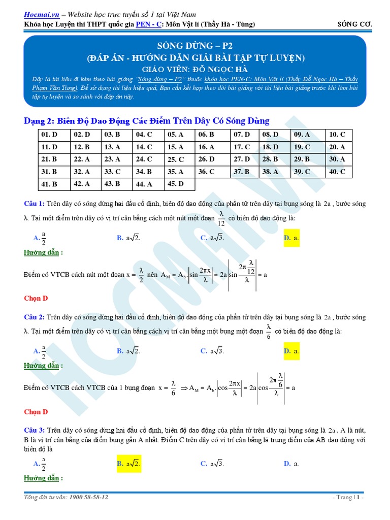 6 song dung P2_DA | PDF