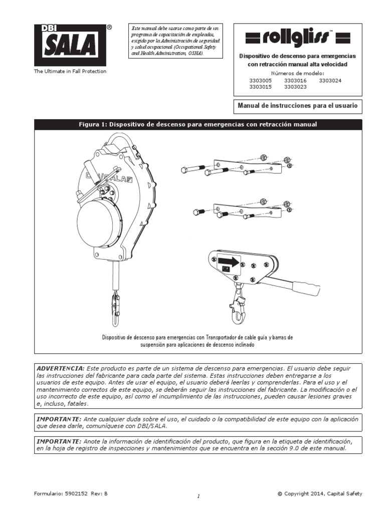 Manual Rollgliss Español | PDF | Acero | Usuario (informática)