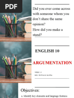 AP English Language Argumentative Essay Template (With Examples) | PDF ...