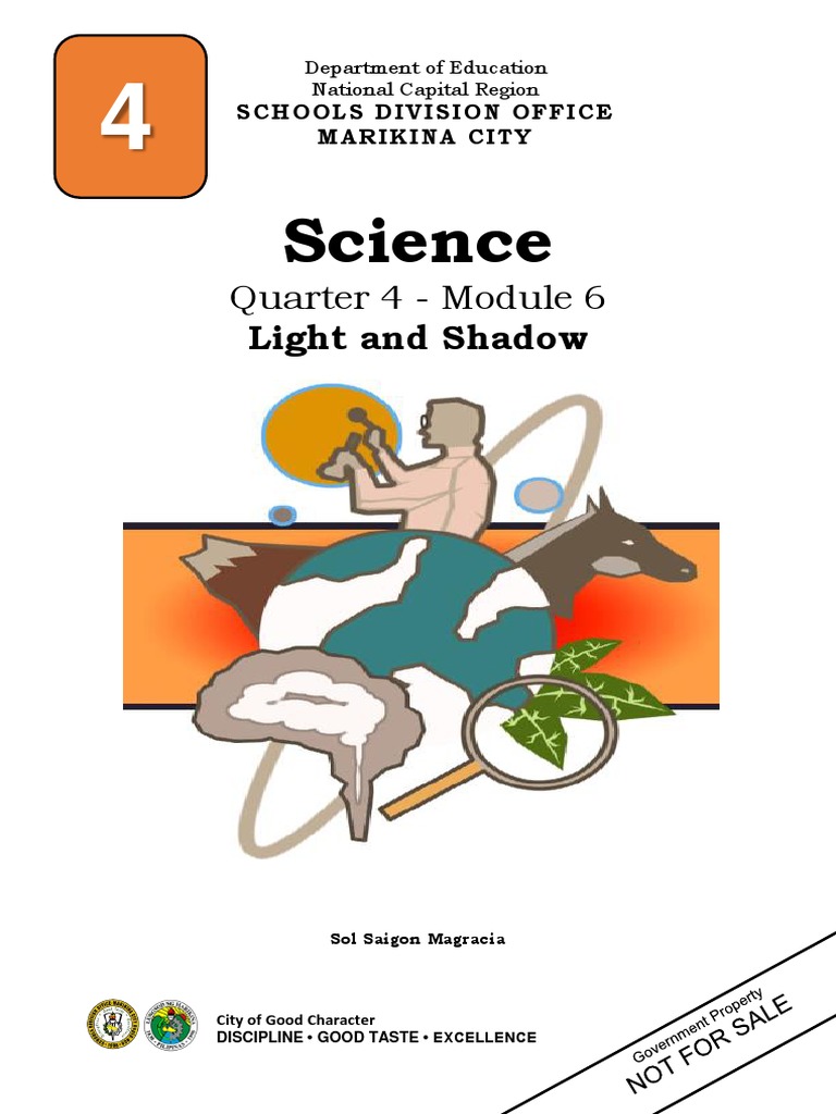 SCI4_Q4_M6_Light and Shadow | PDF | Shadow | Sun