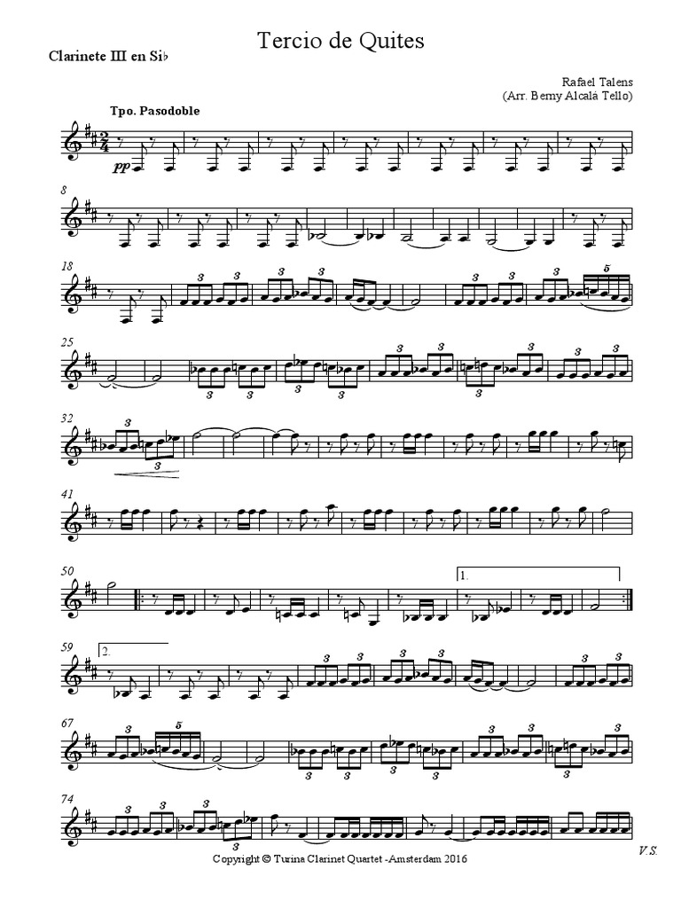 Tercio de Quites Cl. III | PDF