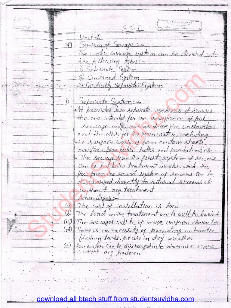 Collection Of Sewage Pdf