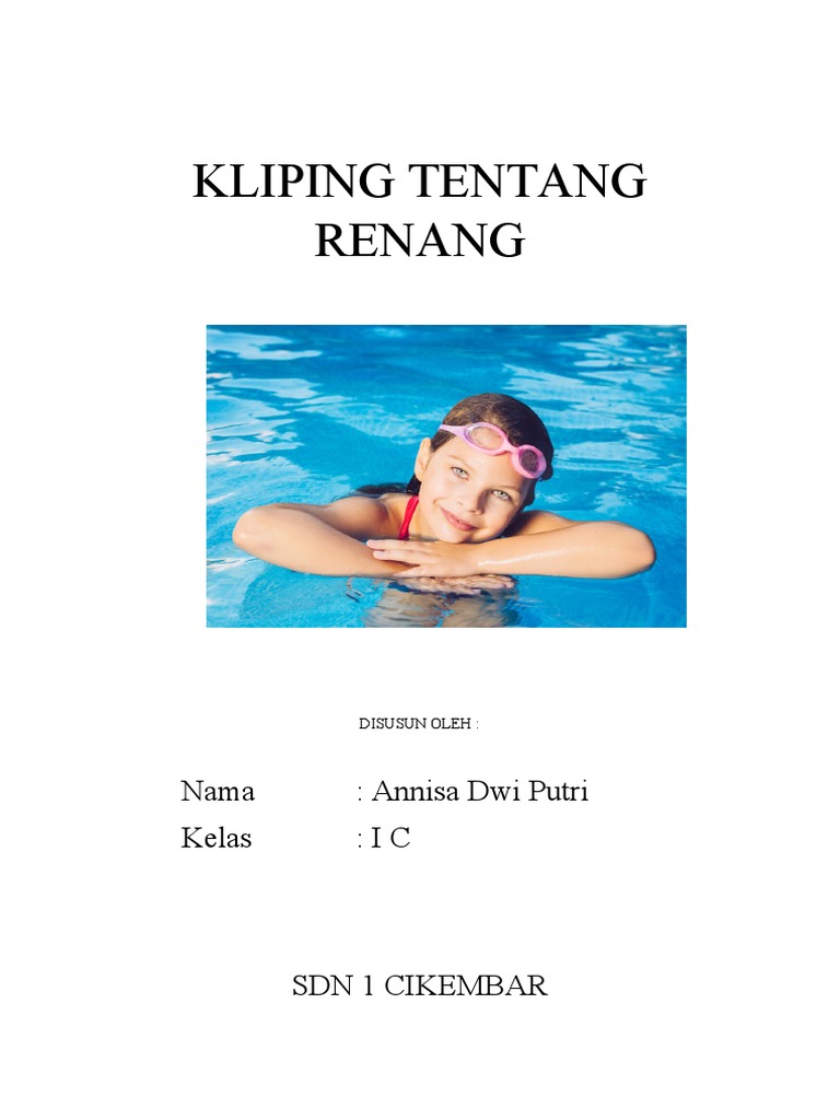 Kliping Olahraga Renang | PDF