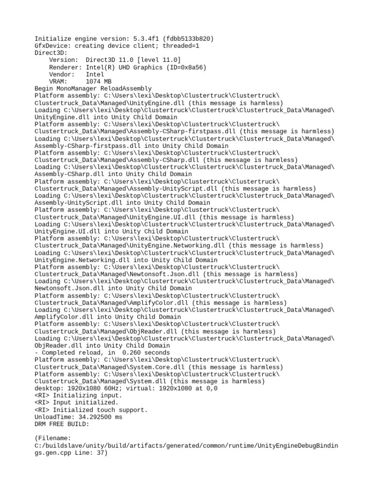 Output Log | PDF | Computing Platforms | Computer Engineering