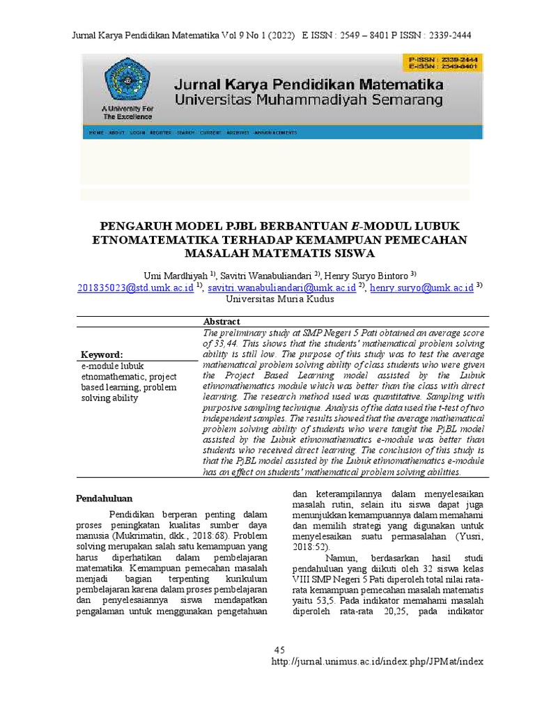 Contoh Artikel | PDF